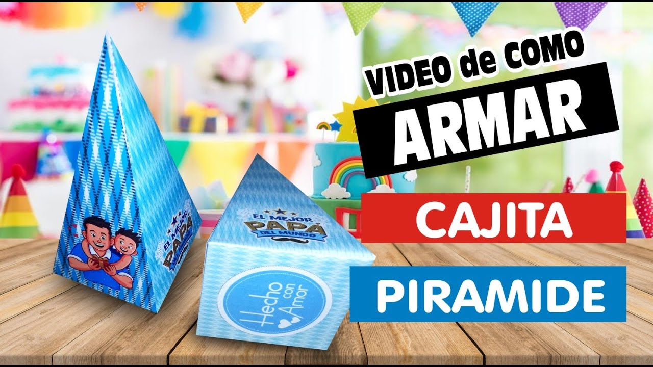Como Armar Cajita Pirámide