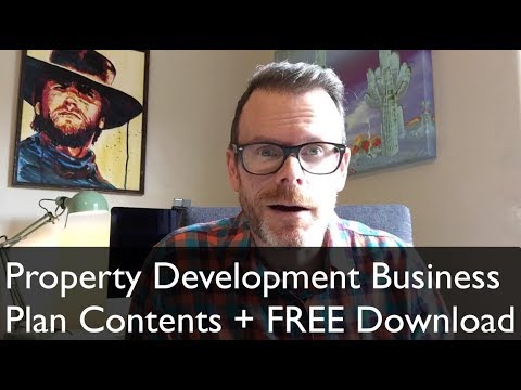 Property Development Business Plan (Contents & FREE Download)