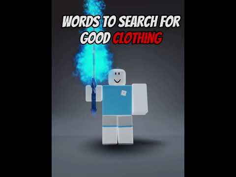 Words to search for good clothing π#roblox #shorts