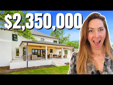INSIDE One of Charlotte NC’s Most Stunning Luxury Homes | Providence Park New Construction Tour