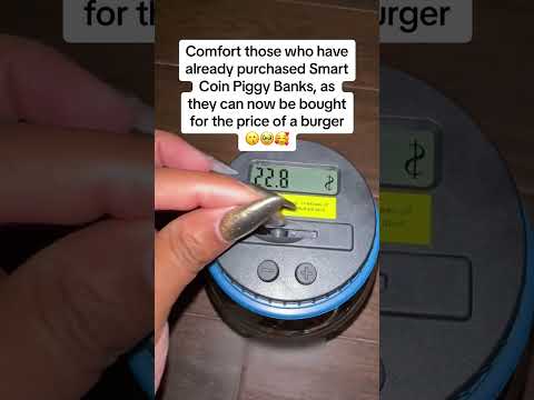 Save Smarter with Unique Coin Piggy Banks #SmartCoinPiggyBanks