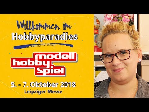 23rd Model Hobby Game, October 5-7, 2018 | Leipzig Trade Fair | The DIY Weekend Tip! Advertisement*