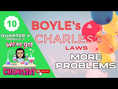 Boyle's Law and Charles's Law | MORE PROBLEMS