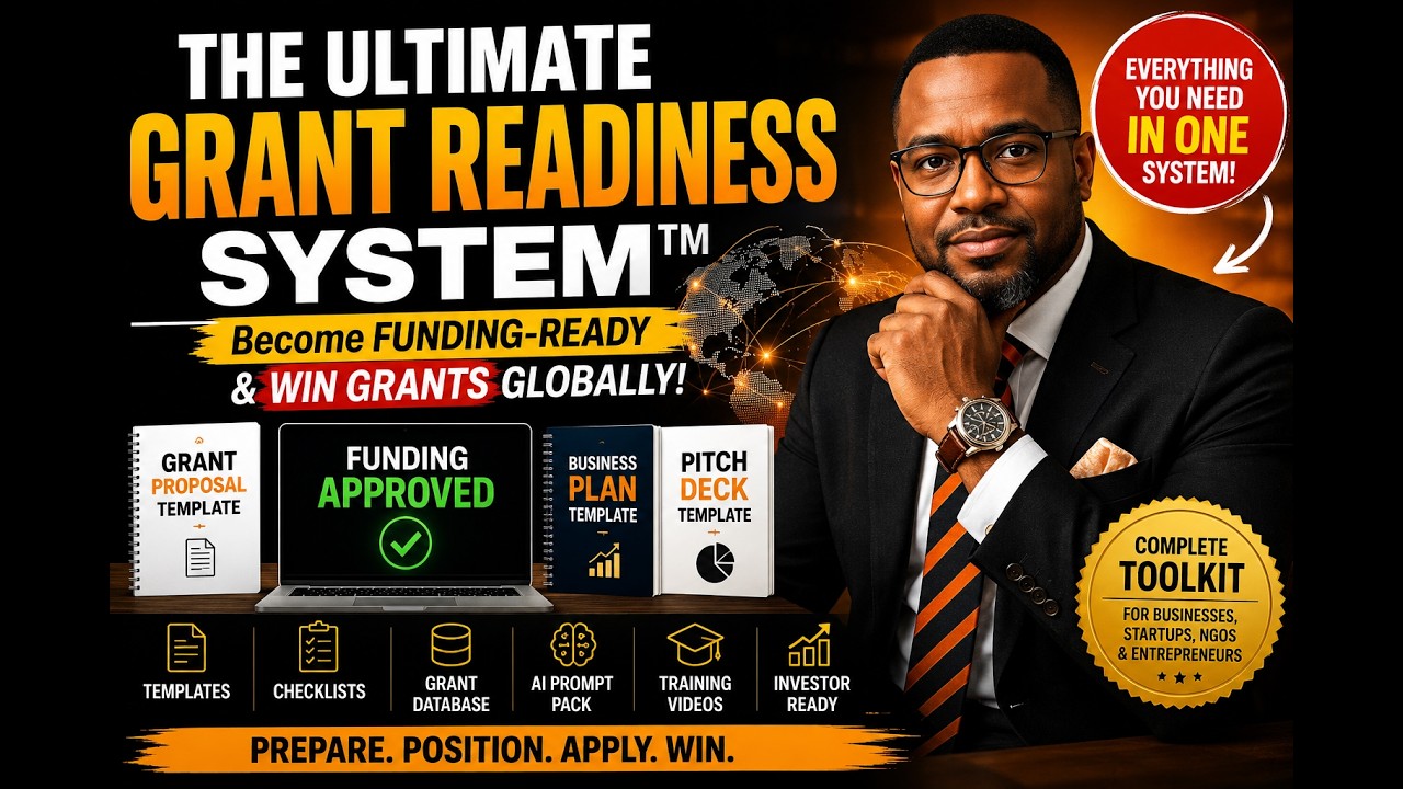 The Ultimate Grant Readiness System™ | How to Become Funding Ready & Win Grants Globally