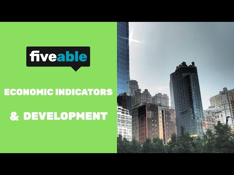 AP Human Geography: Economic Indicators & Development