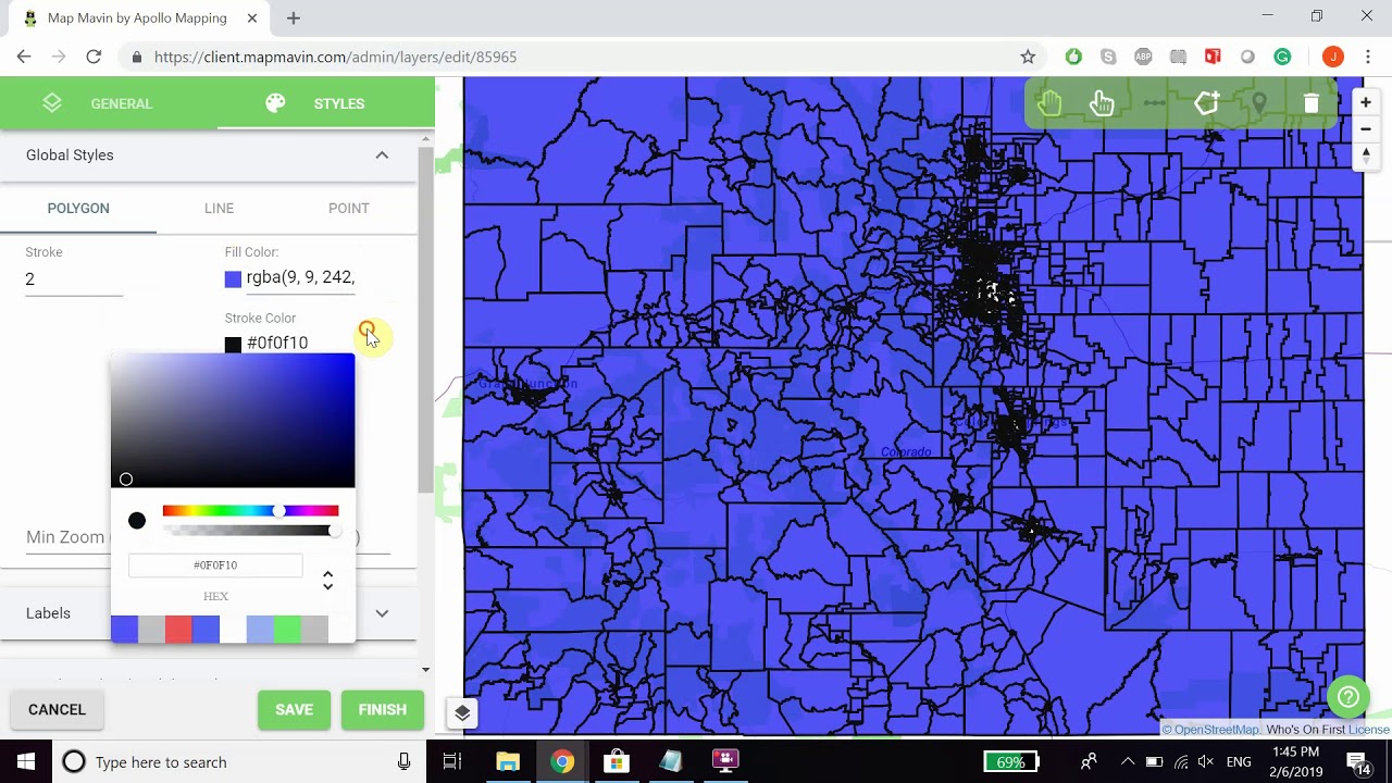 Map Mavin - Layer Editor Walkthrough