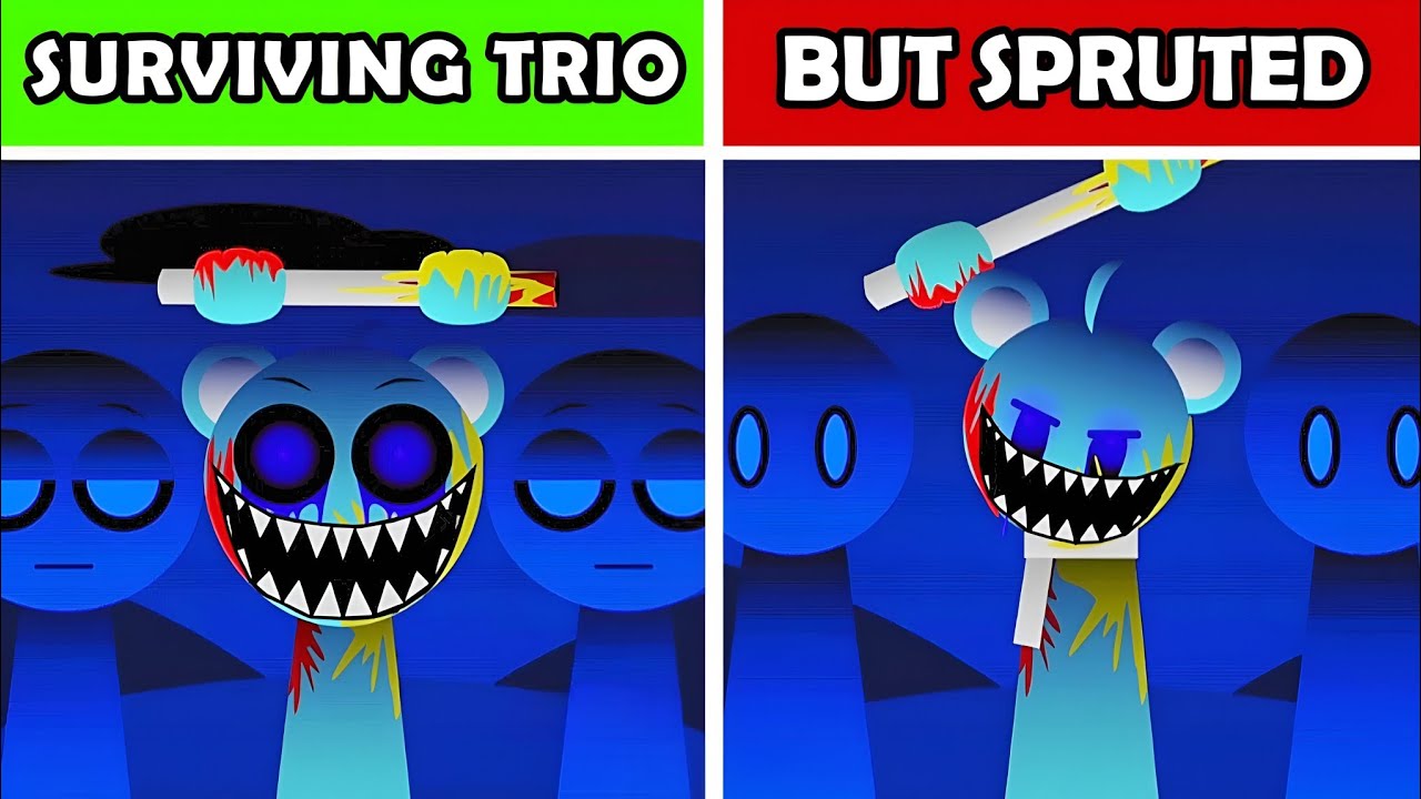 NEW MOD – Sprunki Surviving Trio But Spruted