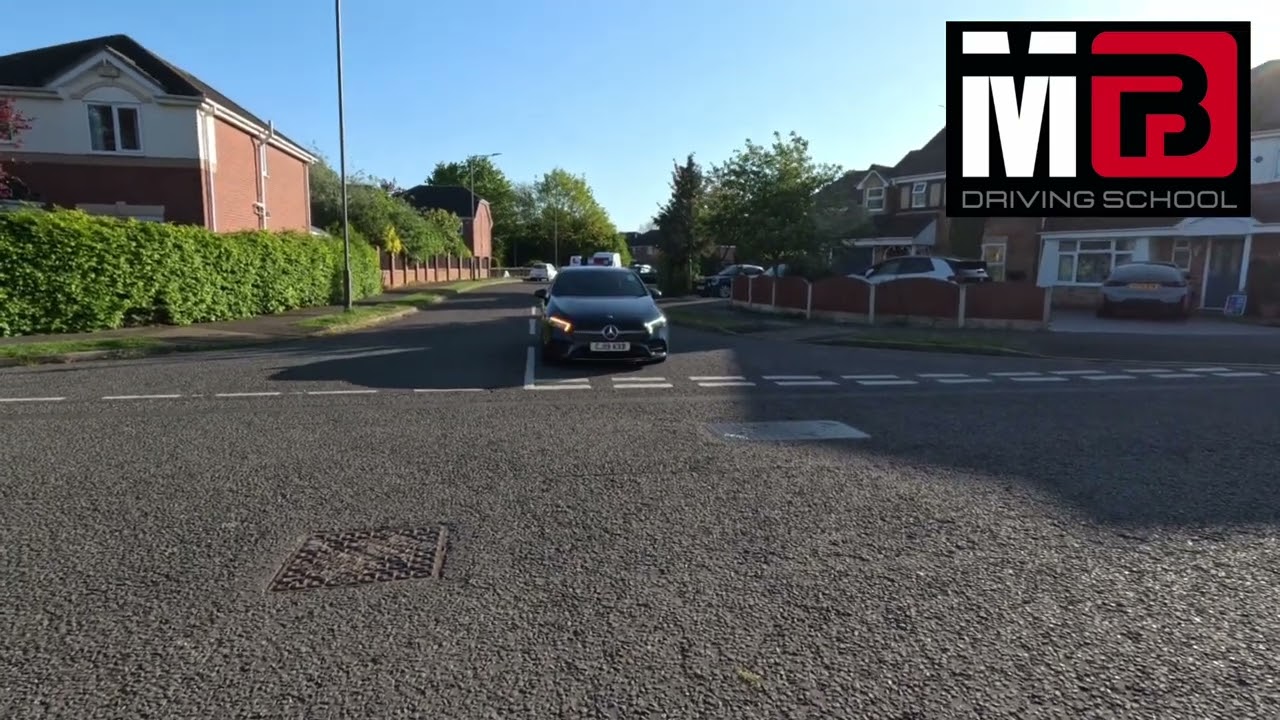 Right Turn Positioning (End of Road) | Driving Test Standard in Derby