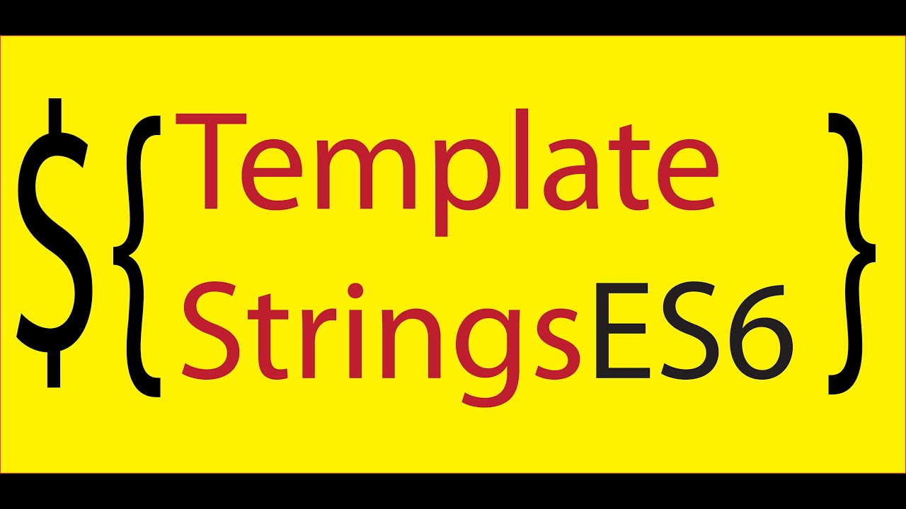 javascript tagged template strings in ES6 (new string functions tutorial )