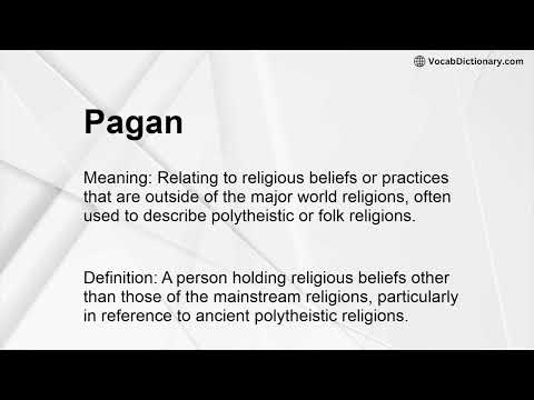 Pagan Meaning