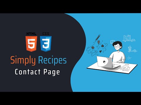HTML&CSS Project - Simply Recipes - Contact Page