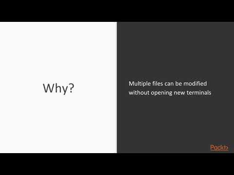 Learn Advanced Vim Opening Multiple Files | packtpub com - Mind Luster