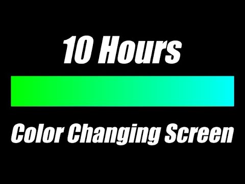Color Changing Mood Led Lights - Light Blue Green Screen [10 Hours]