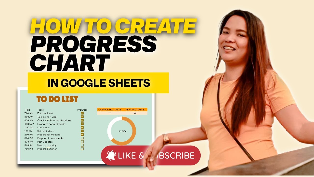 Creating a Dynamic Progress Chart in Google Sheets: Step-by-Step Tutorial