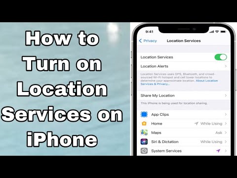 How to Turn On Location Services on iPhone || How to Turn On Location on iPhone