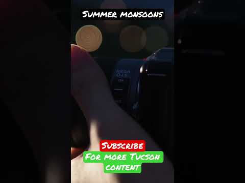 Tucson Arizona’s Summer Monsoons #shorts