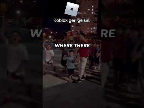 Kids Protesting Roblox Ban in Turkey😂