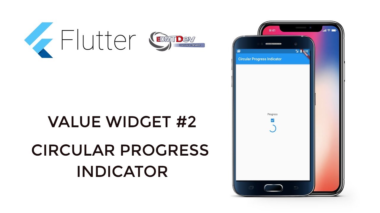 Flutter Tutorial - Value Widgets #2 Circular Progress Indicator