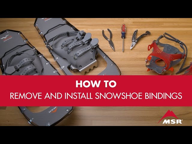 TriFit Bindings | Replacement Ascent Snowshoe Bindings | MSR – Cascade ...