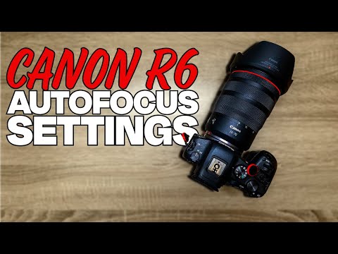 Canon R6: The best AF settings (4082C002)