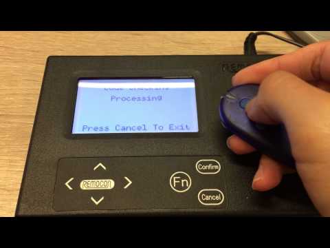 Identify a rolling code remote by HCD-900