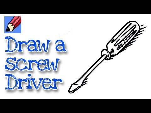 How to draw a Screwdriver – Shoo Rayner