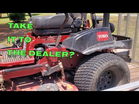 Exmark lazer z, Toro z master 3000 series zero turn mower hydro oil and filter change