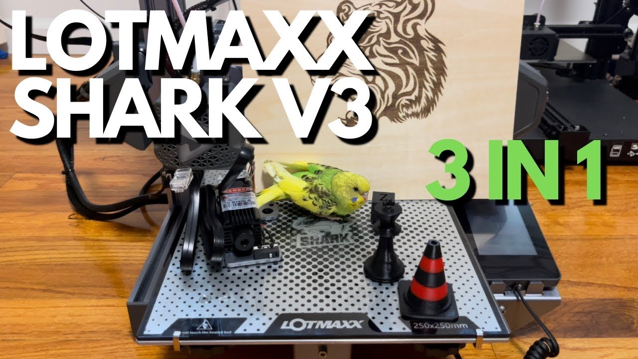 Lotmaxx Shark V3 Unboxing and Review! 3IN1!