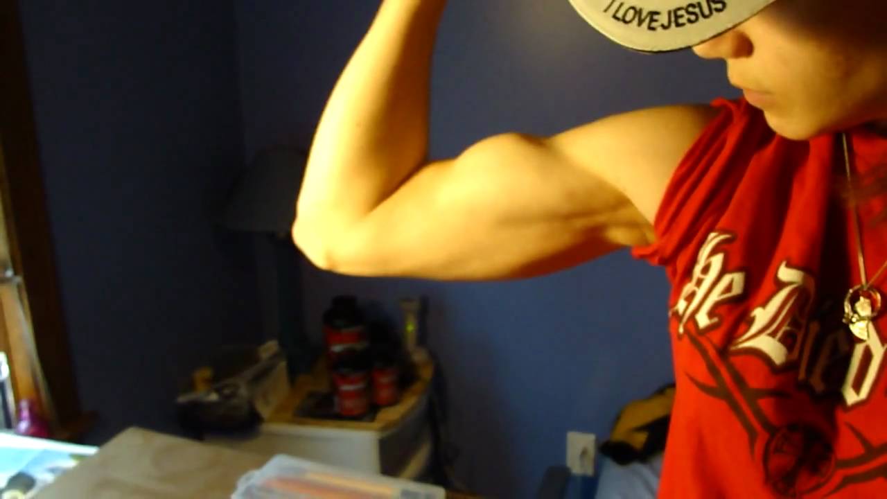 Flexing My Biceps