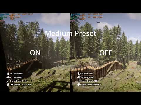 Lenovo Legion 5 | Sons of The Forest | Optimus On vs Off