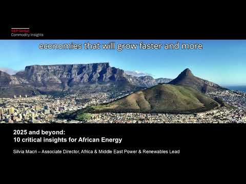 Power generation & markets - 2025 and beyond, 10 critical insights for African energy