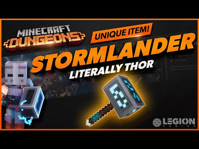 Stormlander in Minecraft Dungeons: Where to find it, how to get it, and ...