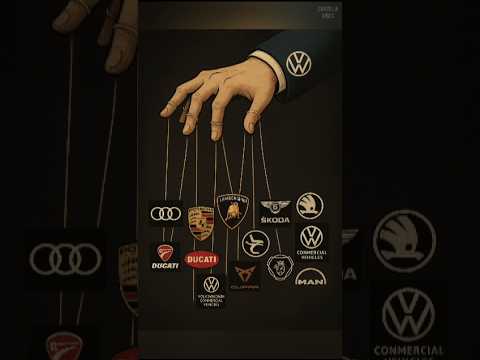 Volkswagen's Hidden Empire 🏰| Treating Brands As Puppets 🧠| #cars #car #shorts #volkswagen #vw #like