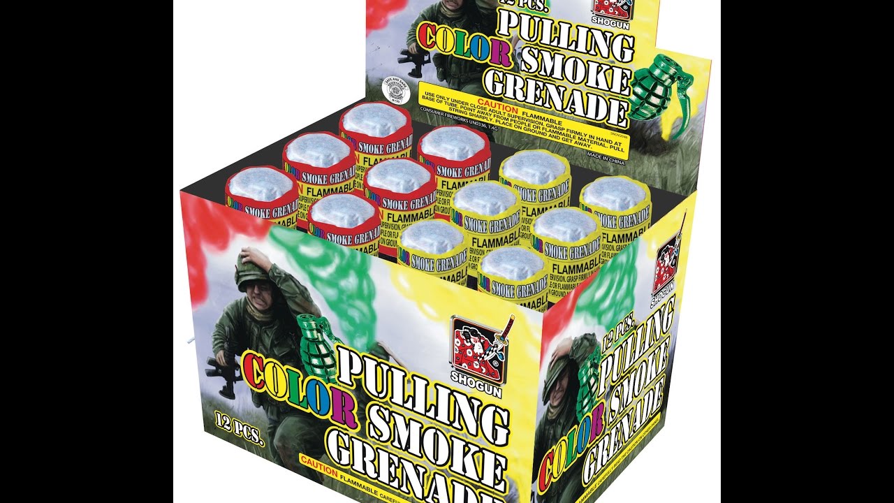 Pulling Color Smoke Grenade (Shogun) SNOV2046