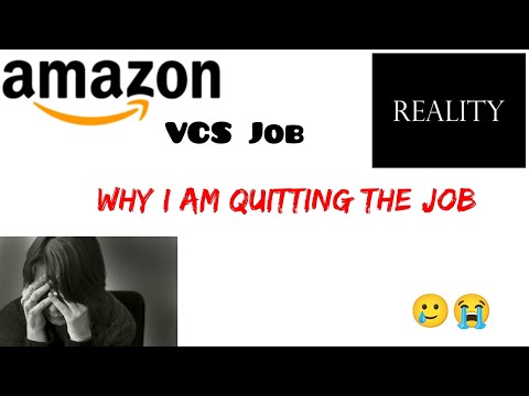 Amazon VCS Job reality Why I am quitting the job reason ðŸ˜#trendingshorts#amazon#jobs#mustwatch#vcs