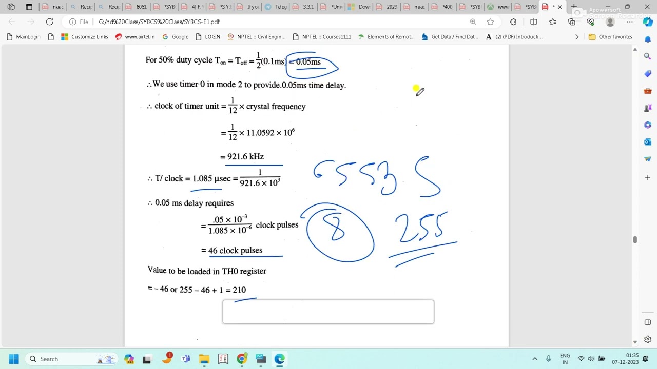 Unit 3 Part 3 Timer modes programming for time delay using mode 2