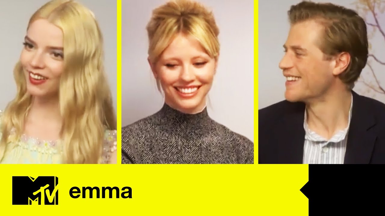 Emma Cast Anya Taylor-Joy & Johnny Flynn Chat Nude Scenes & Mia Goth’s Orgasm | MTV Movies