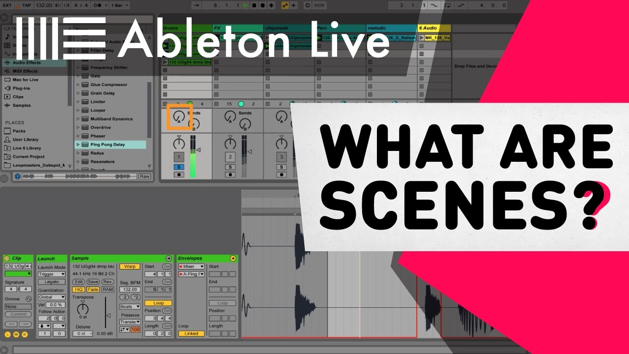 Ableton Live Tutorial - What are Scenes?