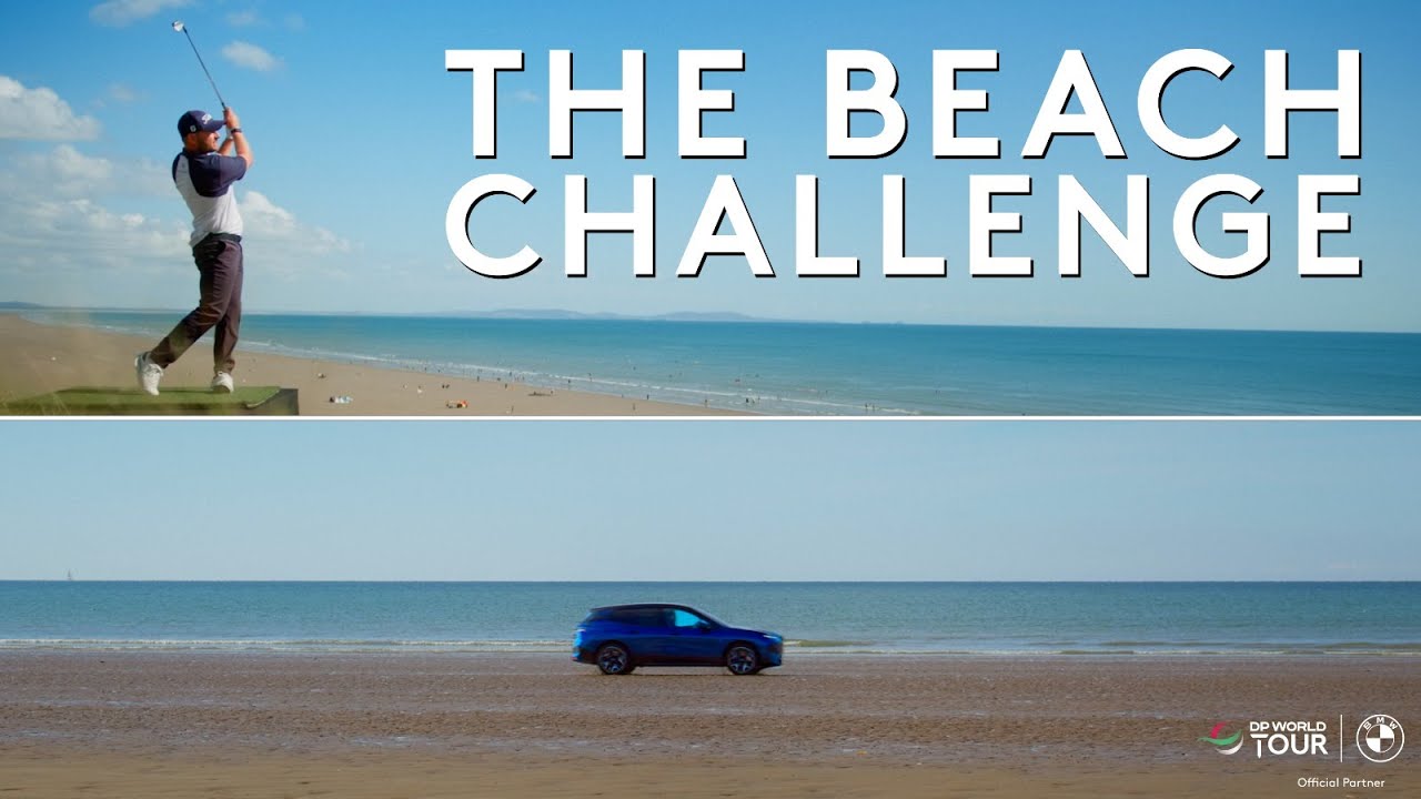 Nearest-the-pin beach challenge