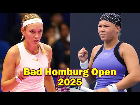 Donna Vekic vs Diana Shnaider | Bad Homburg Open powered by Solarwatt 2025