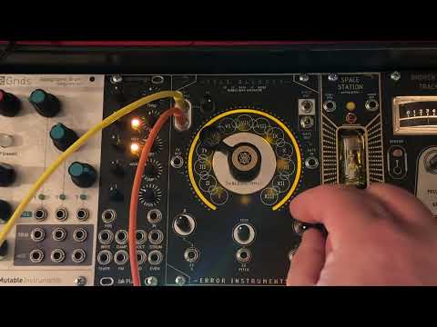 Error instruments Tele blender eurorack 2022 Gold | Reverb