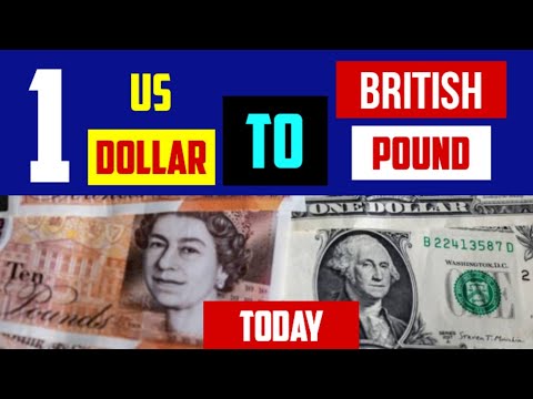 Rate British Pound to Us Dollar