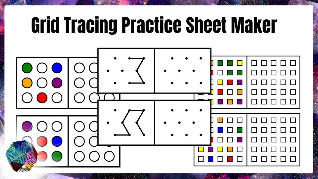 Trace The Grid - Pattern Sheet Generator -  Introduction