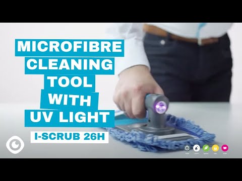 Design Showcase of the i-scrub 26H Microfibre Cleaning Tool with UV Light