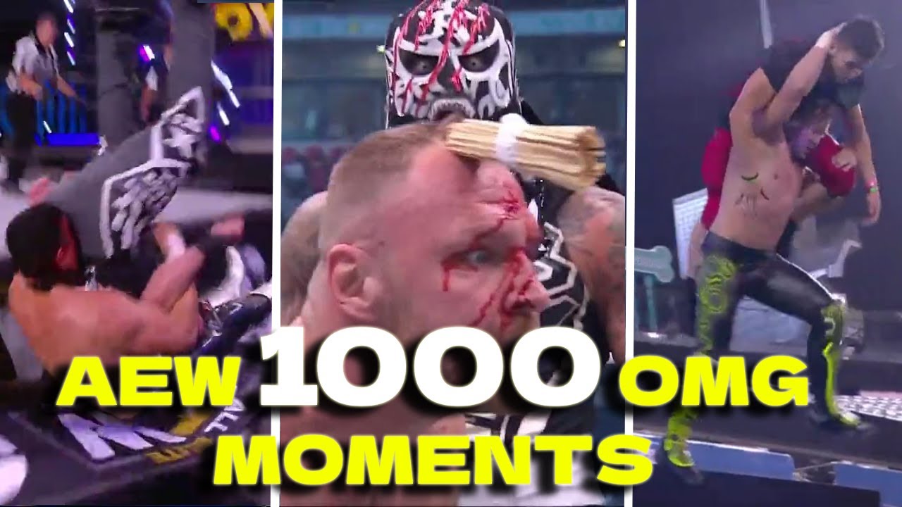 AEW 1000 OMG Moments