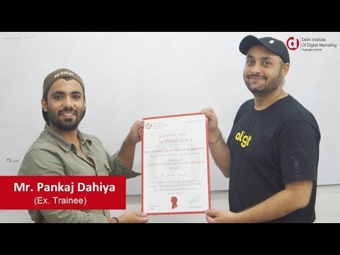 Digital Marketing Training Review by Mr. Pankaj Dahiya | DIDM.IN