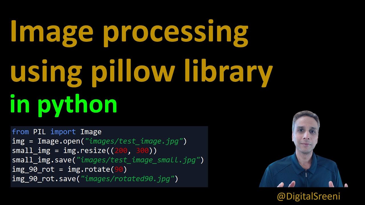 18 - Image processing using pillow in Python