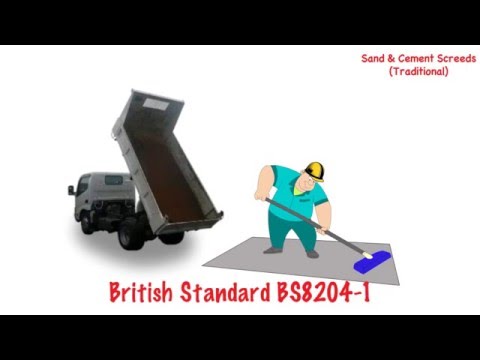 Sand & Cement Screed Traditional