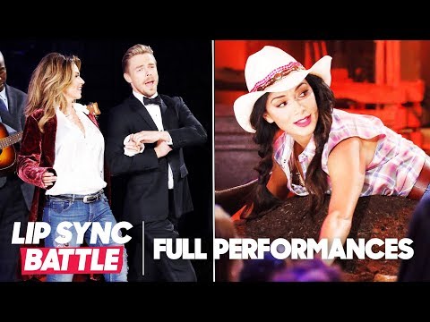 Derek Hough’s “From This Moment On” vs. Nicole Scherzinger’s “Man! I Feel Like a Woman”
