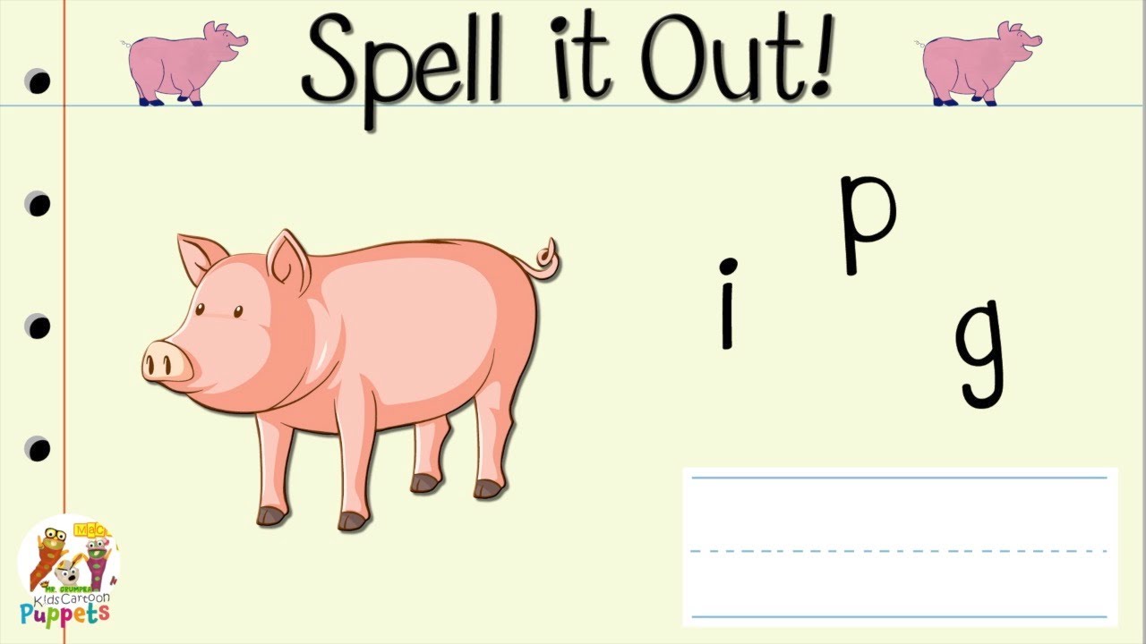 QUICK, FUN and EASY Circle Time Activity. Spelling Word Scramble. The Letter P
